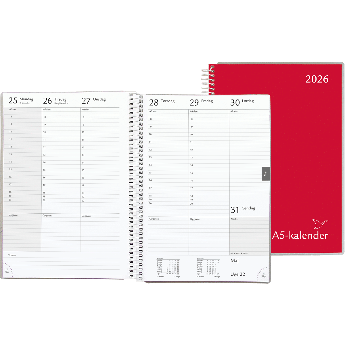 Ugekalender 2025 » Køb kalender med uger hos Kalenderbutik.dk